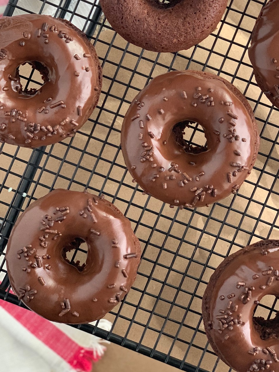 Double Chocolate Donuts