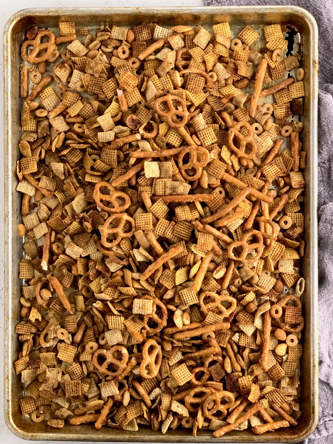 Crunchy Crock-Pot Chex Mix