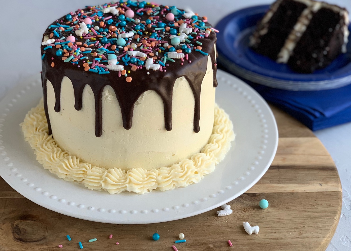 Sprinkle Birthday Cake