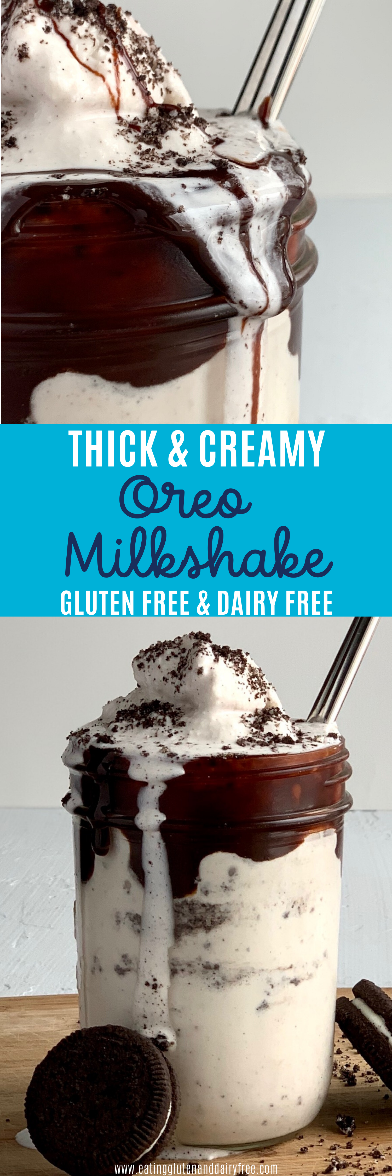 Homemade Oreo Milkshake