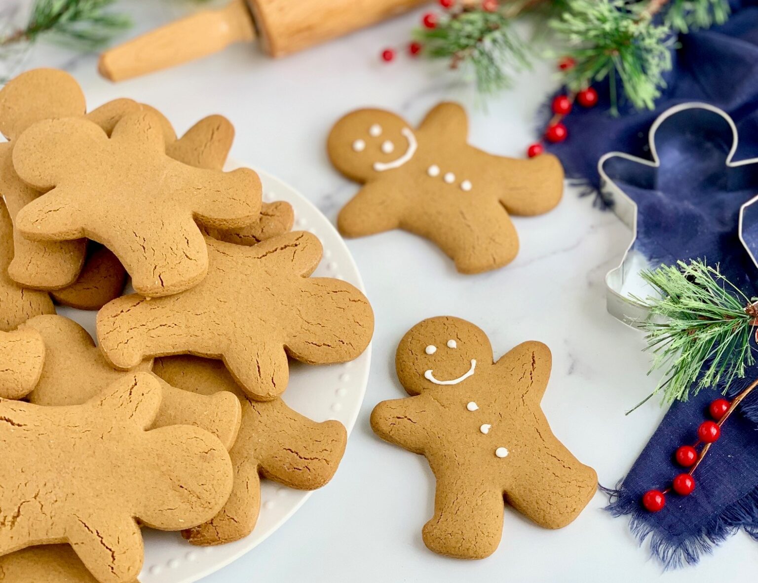 Soft Gingerbread Cookies