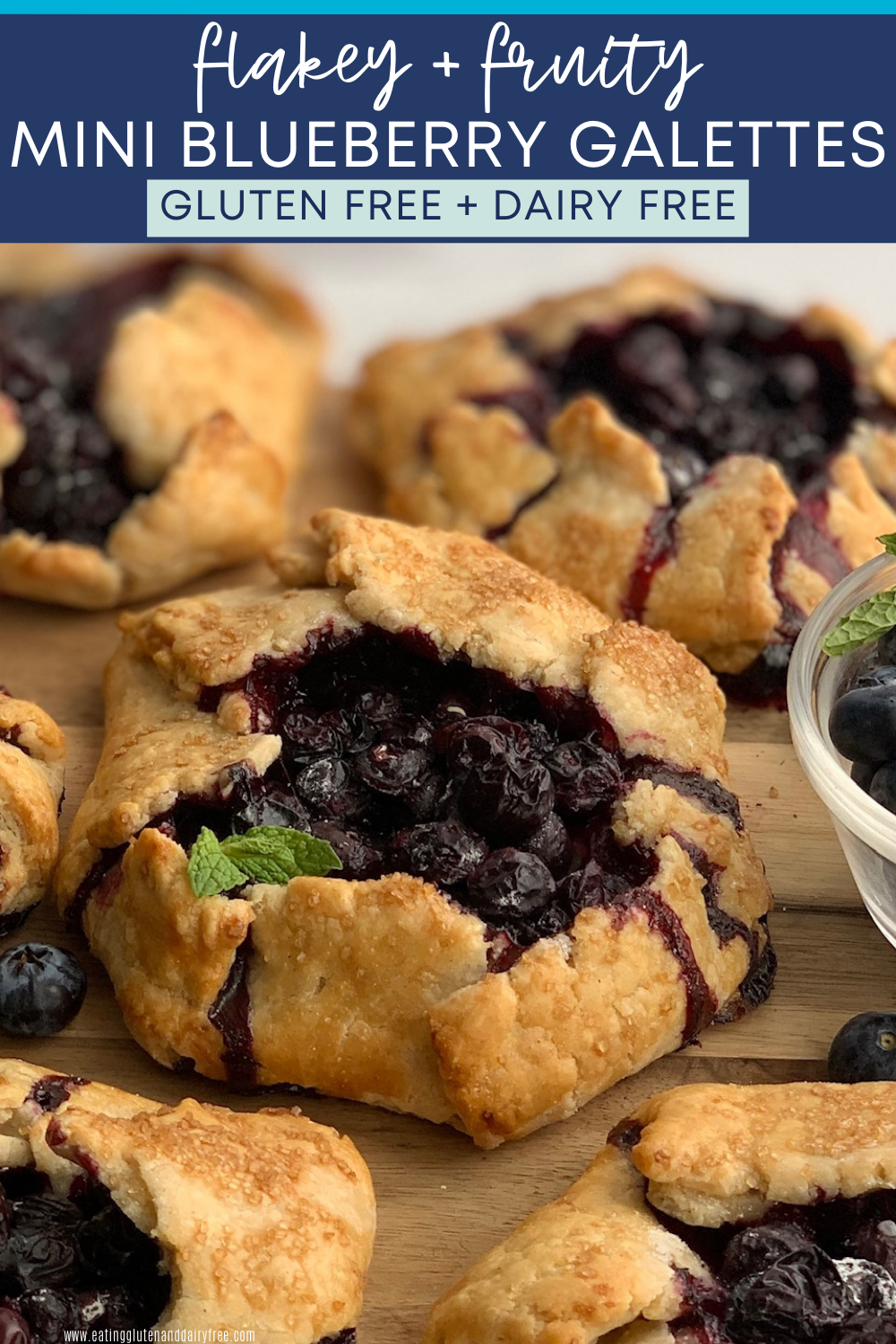 Mini Blueberry Galettes