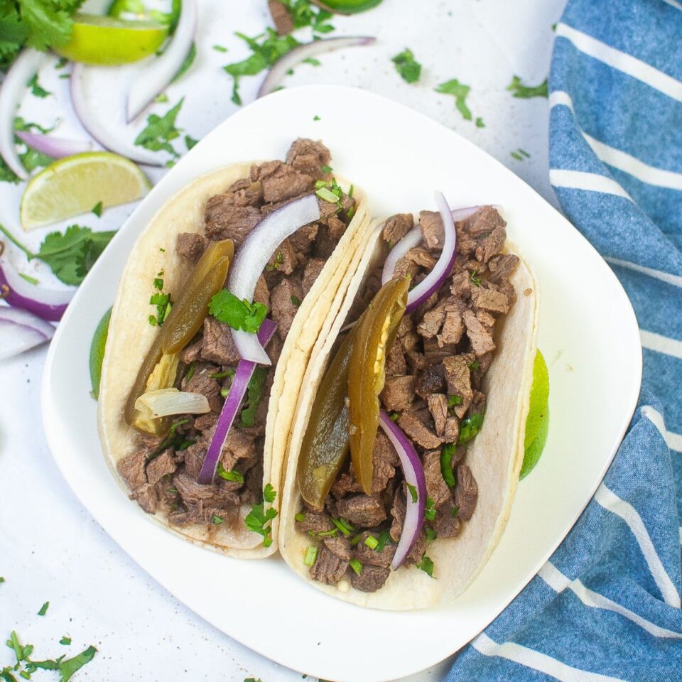 Air Fryer Street Tacos (Gluten Free & Dairy Free)