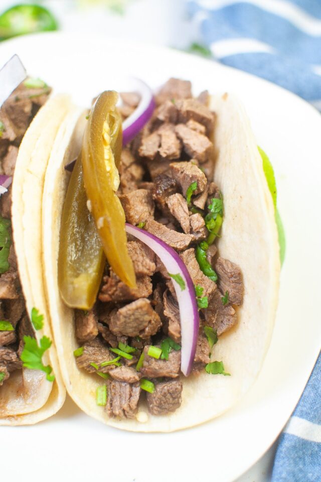 Air Fryer Street Tacos (Gluten Free & Dairy Free)