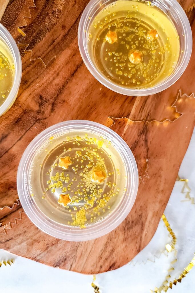 Champagne Jello Shots - Eating Gluten and Dairy Free