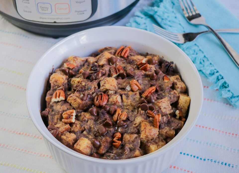 Instant Pot Bread Pudding Recipe