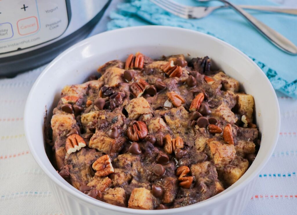 Instant Pot Bread Pudding Recipe