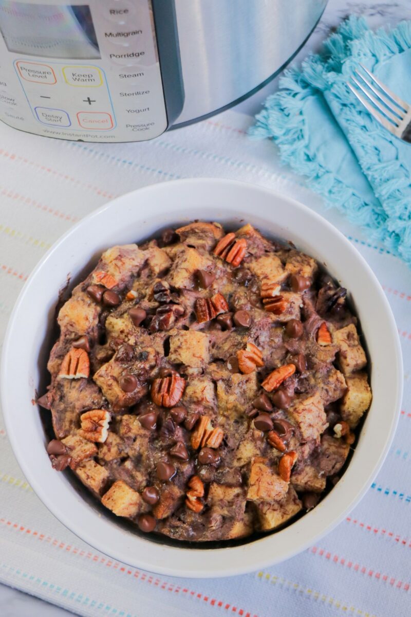 Instant Pot Bread Pudding Recipe