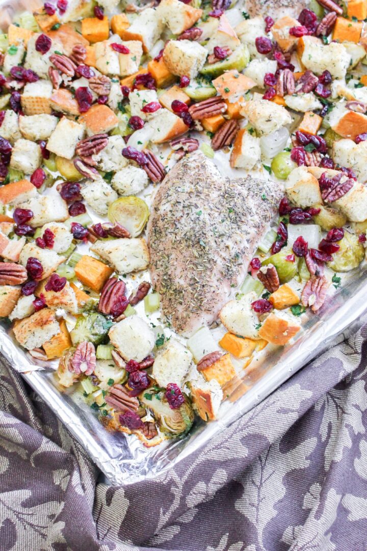 Turkey Breast Sheet Pan Dinner