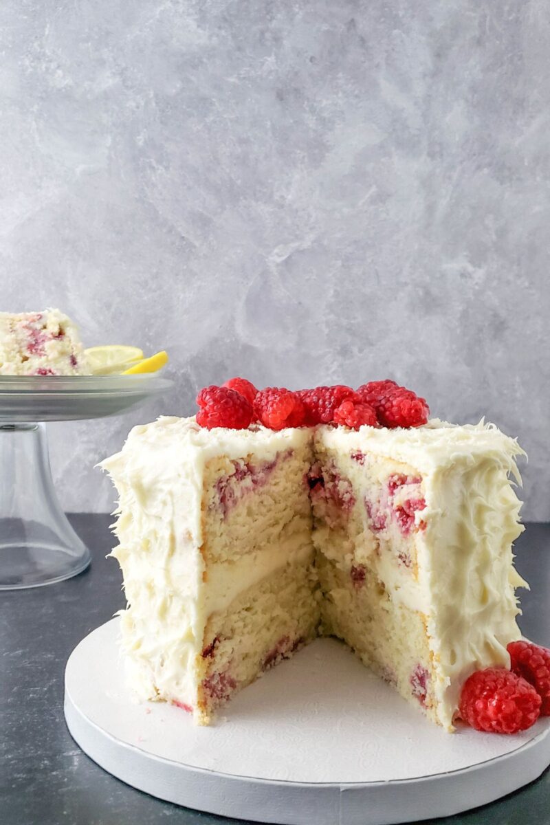 Lemon Raspberry Cake