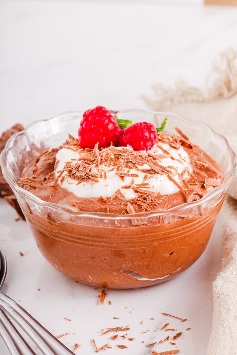 Easy Dairy Free Chocolate Mousse (Only 5 Ingredients)